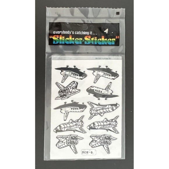 Office | Vintage Nasa Space Shuttle Decal Stickers Rare | Poshmark